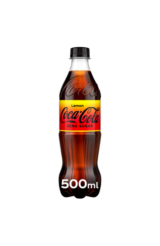 CCEP Coca Cola Lemon Bottle - GB - 500ml Bottle | Thompsons Food Service