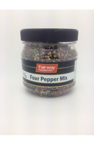 World Of Spice Four Pepper Mix - 475g Tub | Thompsons Food Service
