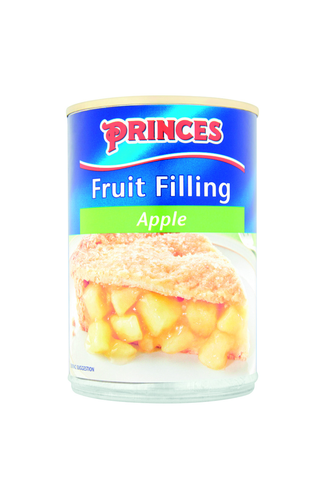 Princes Apple Fruit Pie Filling - 395g Can | Thompsons Food Service