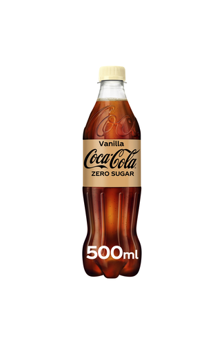 CCEP Coke Vanilla Zero Bottle - GB - 500ml Bottle | Thompsons Food Service